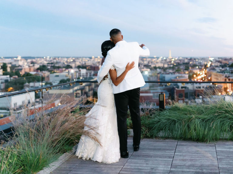 A Romantic, Yet Modern Wedding at The Line Hotel in Washington, DC