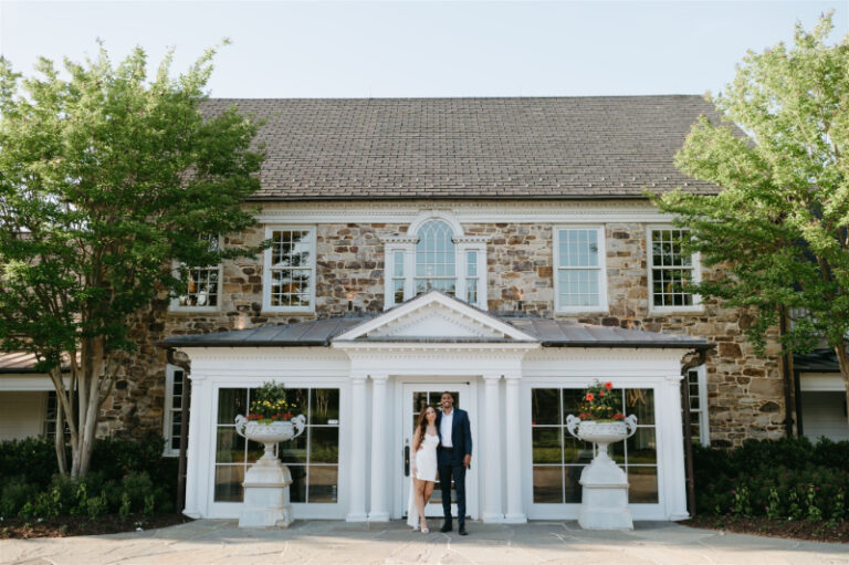 Gorgeous and Ethereal Wedding at Raspberry Plain Manor - Washington, DC ...